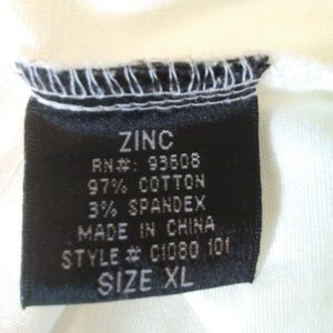 zinc | Jackets & Coats | Zinc White Light Weight Summer Jacket | Poshmark